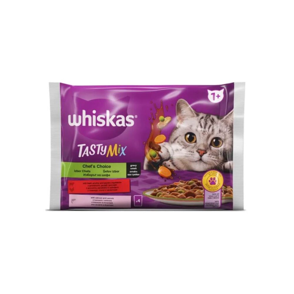 Whiskas Kesice za mačke Tasty Mix 4 x 85 g