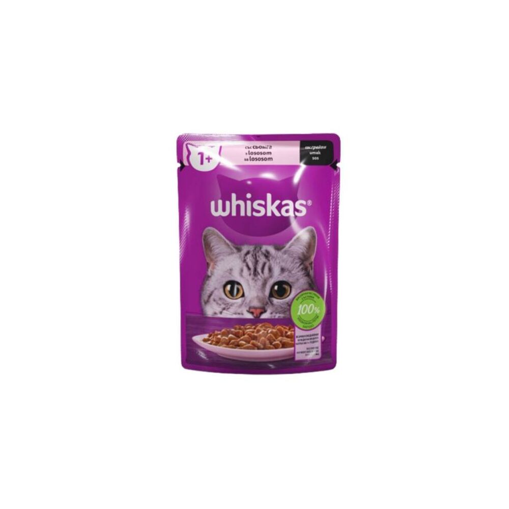 Whiskas Kesica Losos 85 g
