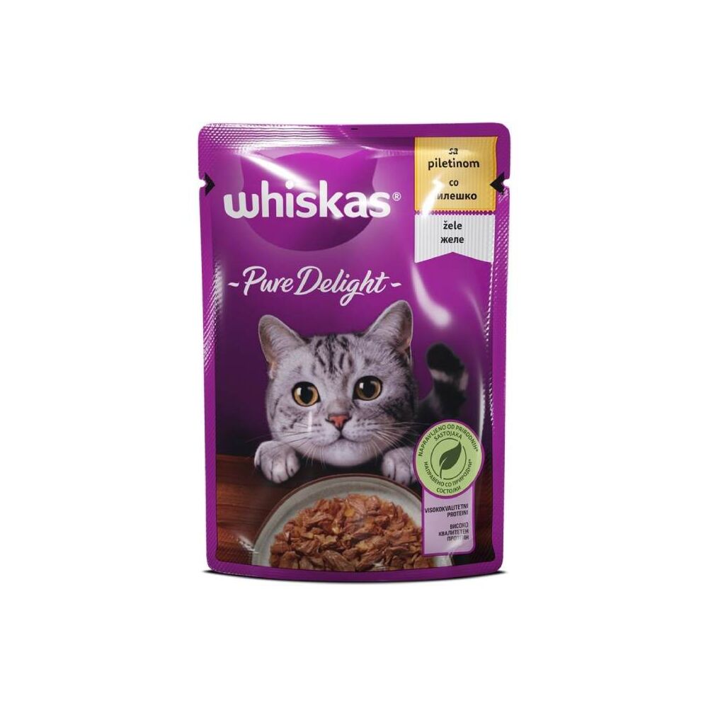 Whiskas Kesica Pure delighit piletina 85 g