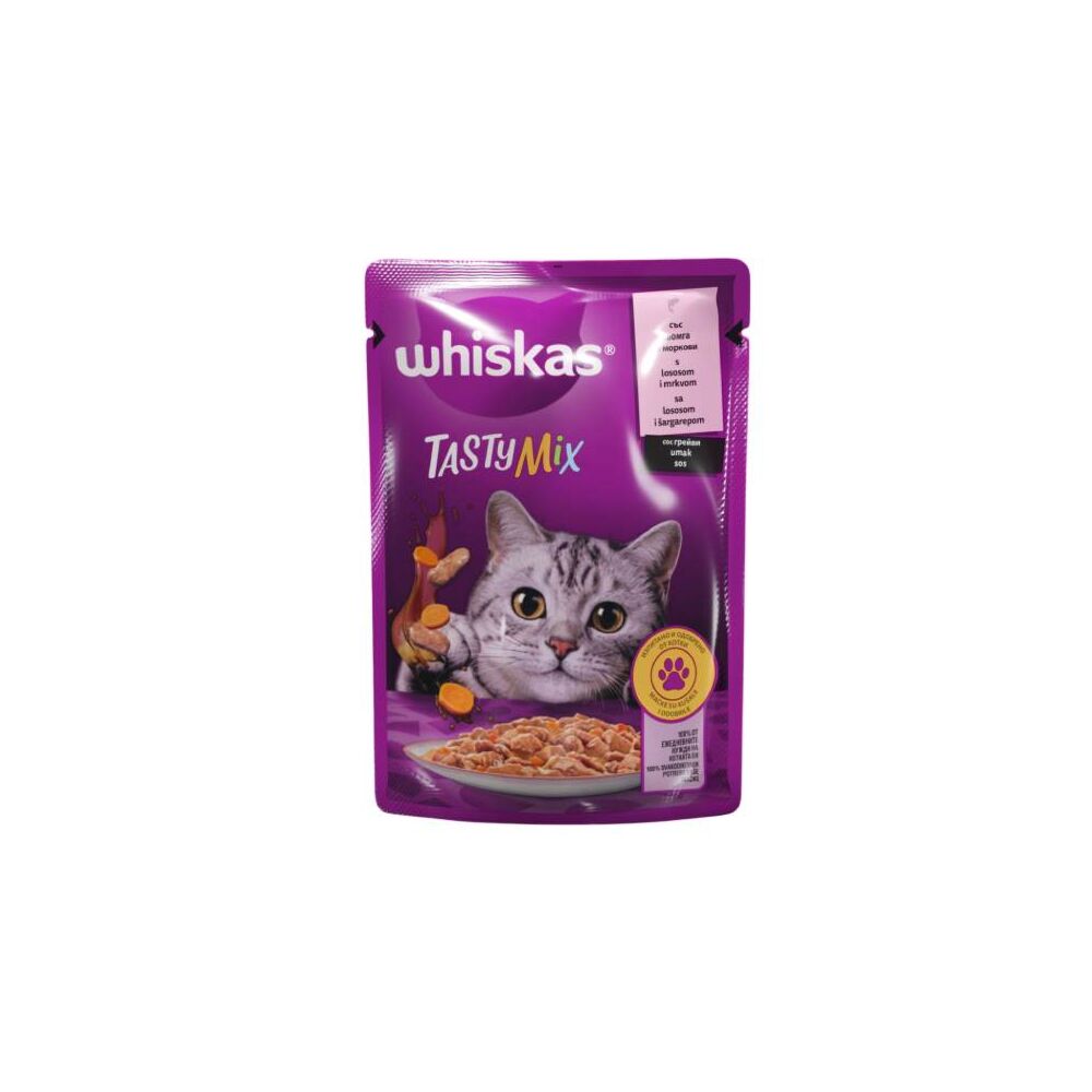Whiskas Kesica Tasty Mix losos 85 g
