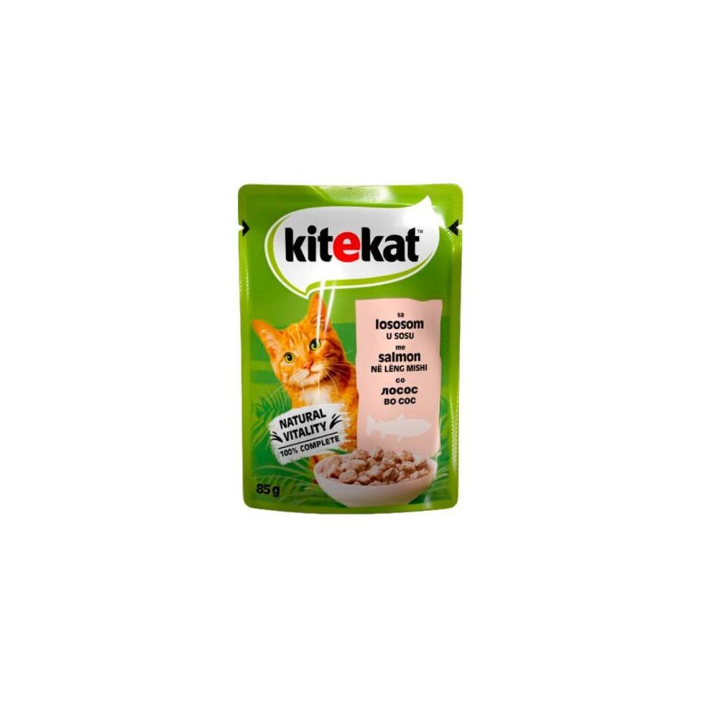 Kitekat Kesice za mačke losos 85 g
