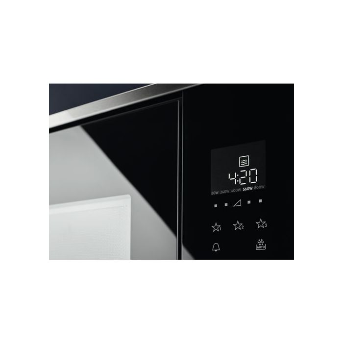 ELECTROLUX ugradna mikrotalasna rerna LMS2203EMX Crna, 20 l, Elektronsko