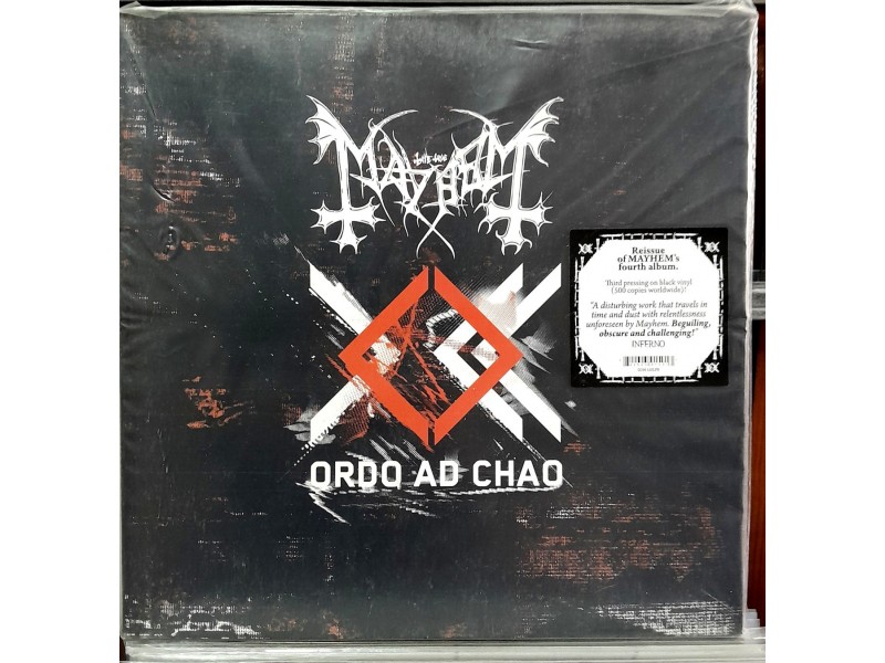 MAYHEM - Ordo ad Chao - Limited Edit. LP