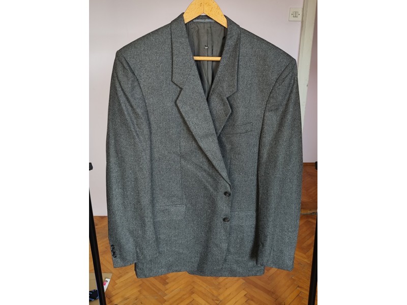 Vrhunski VELIKI vintage sako cista devicansk vuna XXXXL