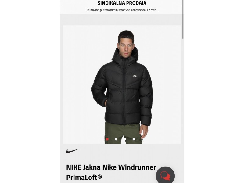 Nike zimska jakna