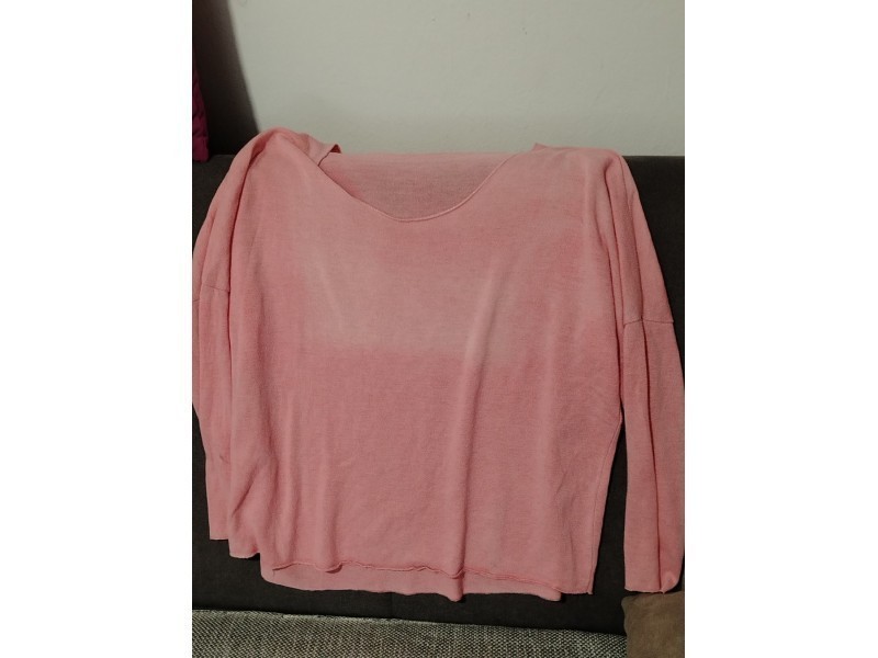 Ombre bluza uni tanja **ROZE**