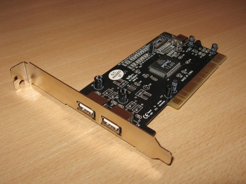 Retro USB PCI kartica - OPTi FireLink 82C861 (2 porta)
