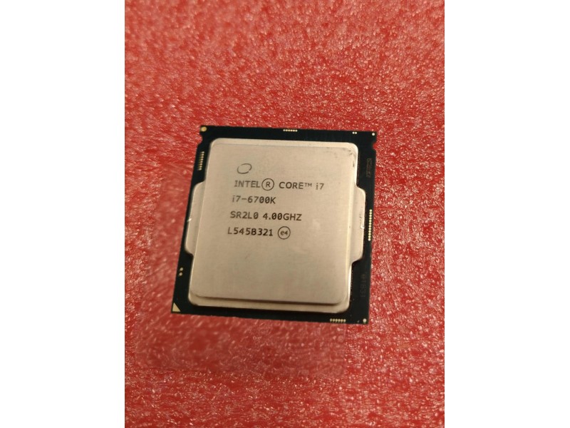 Intel Core I7 6700K