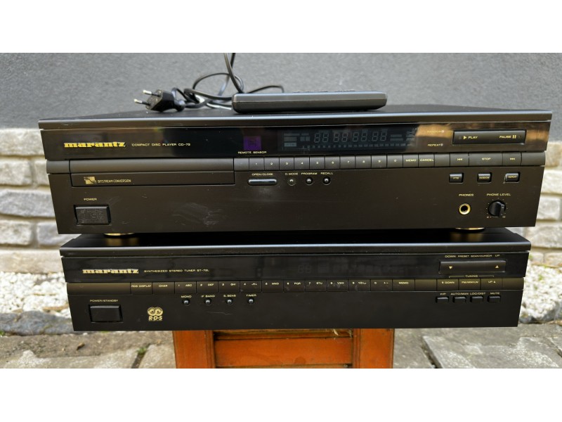 Marantz CD-72 + tuner ST-72L za kolekcionre TOP