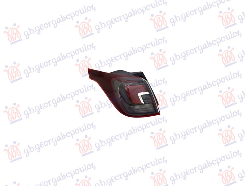 STOP LAMPA SPOLJASNJA ZATAMNJENA (TYC) Leva str. OPEL CROSSLAND X 2017-2020 (P17/P2Q0) (OEM: 39137519)