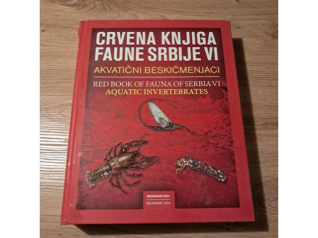 Crvena knjiga faune Srbije VI – Akvatični beskičmenjaci