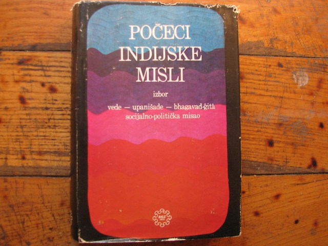 POČECI INDIJSKE MISLI
