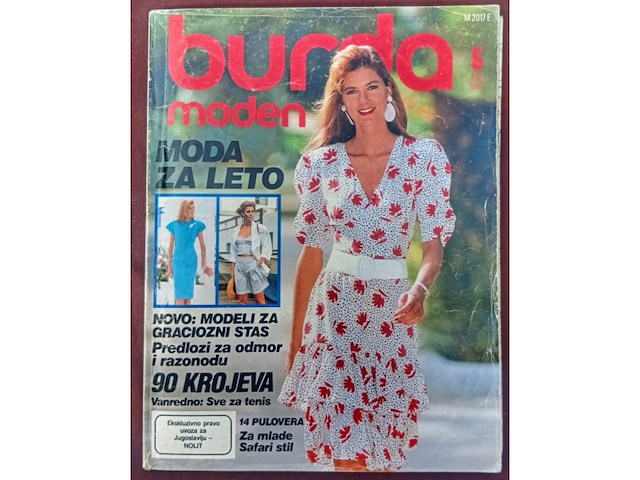 BURDA, Maj 1987. godina. ✰