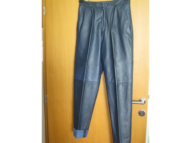 VINTAGE KOZNE PANTALONE  (vel.S/M)