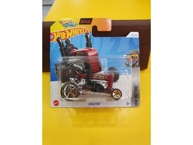 Hot wheels auto dragtor
