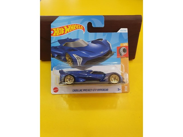 Hot wheels auto cadillac project gtp hypercar