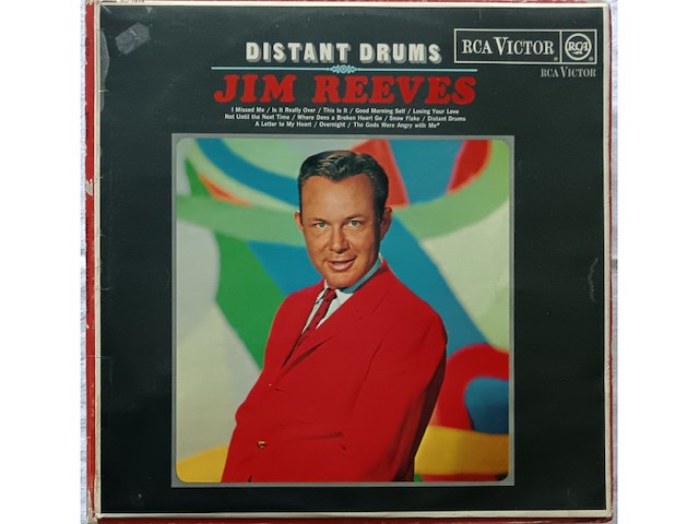 JIM  REEVES  -  DISTANT  DRUMS  ( U.K. Press !!!)