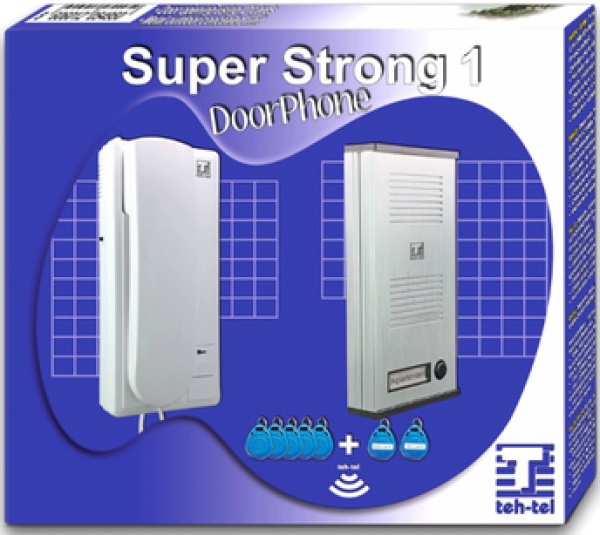 Teh-Tel Audio interfon za 1 korisnika sa ID èitaèem SUPER STRONG 1