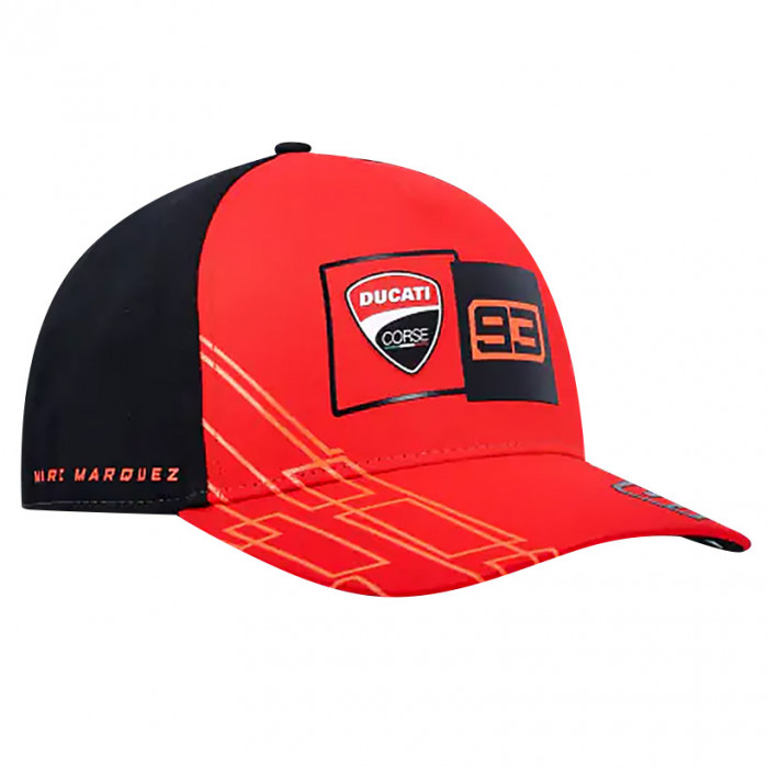 Marc Marquez MM93 Ducati Corse Corse Box logo kačket