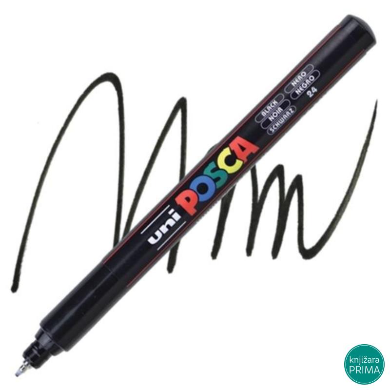 POSCA marker UNI PC-1mr crni 24