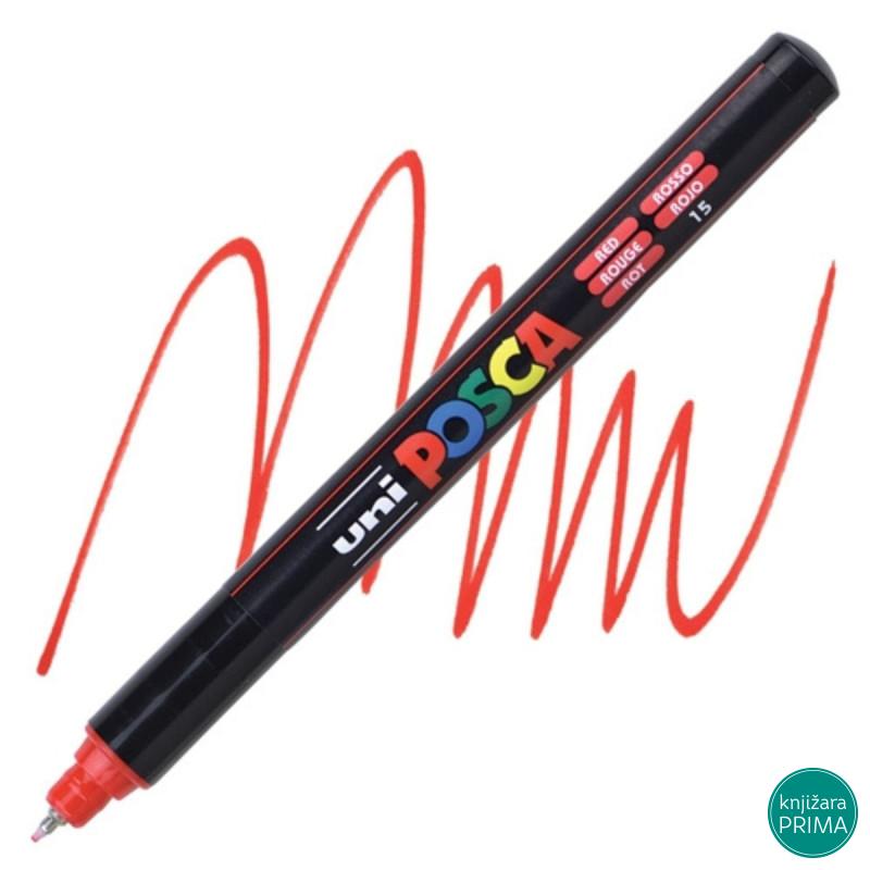 POSCA marker UNI PC-1mr crveni 15