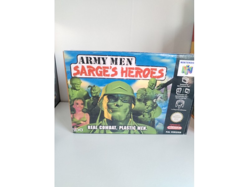 Nintendo 64 Army Man Sarge's Heroes