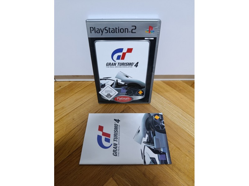 Gran Turismo 4 Kutija i Manual