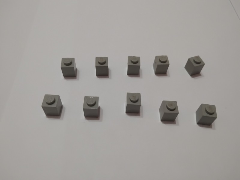 Lego Light Gray Kocke 2.