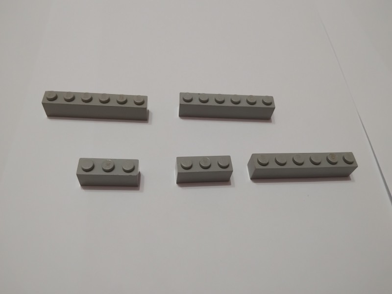 Lego Light Gray Kocke 4,