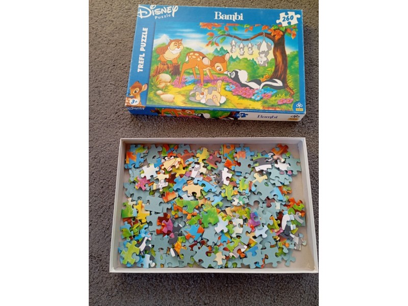 Dizney Bambi puzzle 260 dela