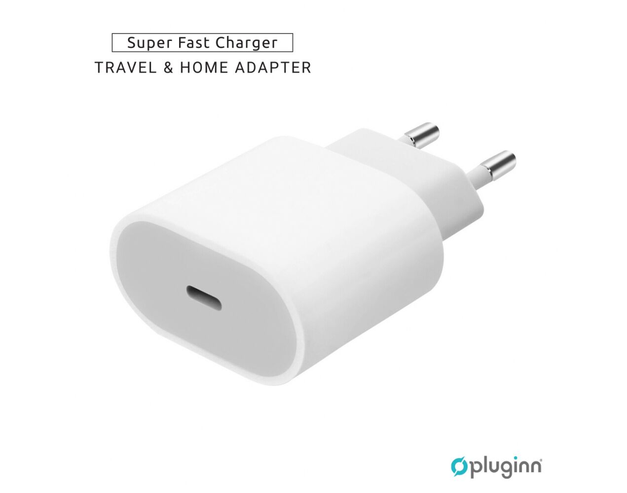 Kucni Punjac Pluginn AJ-20 A2347 EMC3621 PD Fast 20W - iPhone 11-14 beli CE