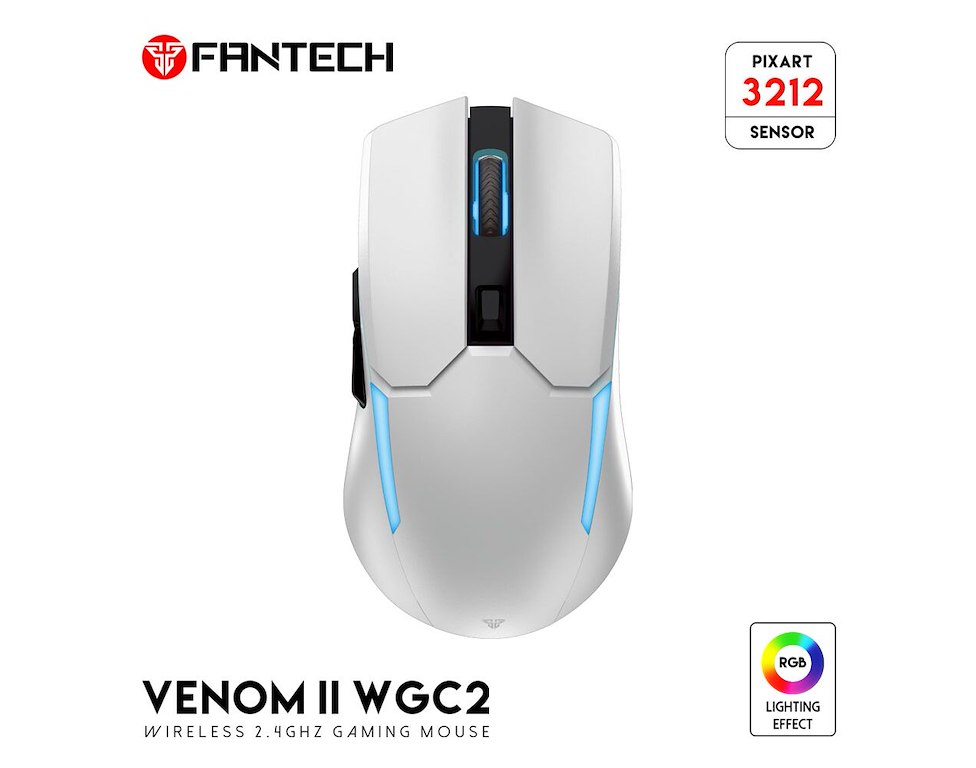Mis Wireless Gaming Fantech WGC2 Venom II Vibe beli