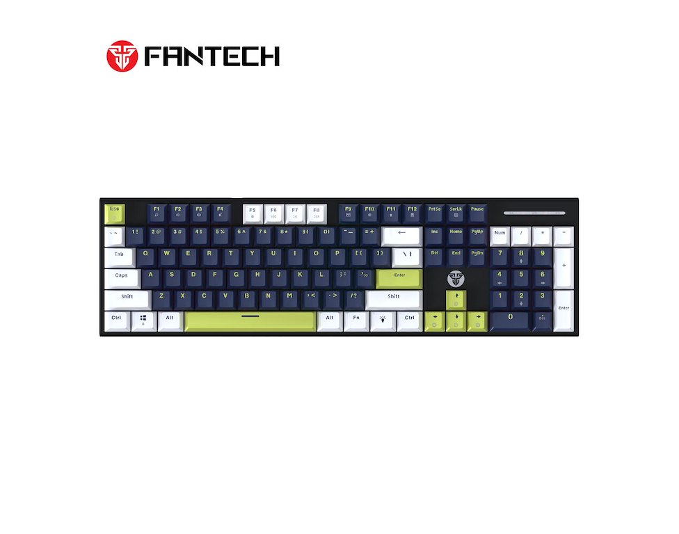 Tastatura Mehanicka Gaming Fantech MK878S RGB Atom 104S Mori plava (taro switch)