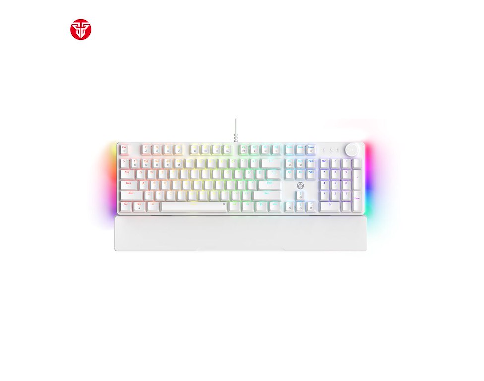 Tastatura Mehanicka Gaming Fantech MK894 RGB Maxpower II bela (speed grey switch)
