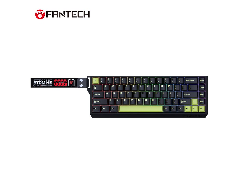 Tastatura Wired Magnetic Gaming Fantech MK922 Atom HE68 Pro Mori crna (emerald switch)