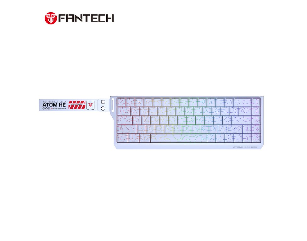 Tastatura Wired Magnetic Gaming Fantech MK922 Atom HE68 Pro Topo bela (emerald switch)