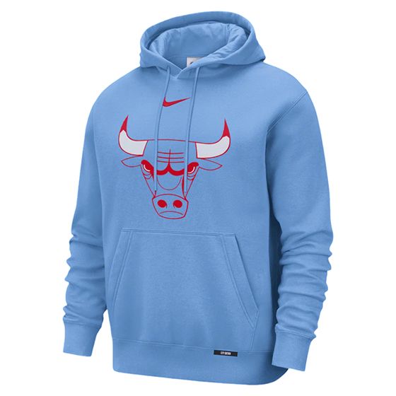 NBA CHICAGO BULLS CITY EDITION CLUB HOODIE 'BLUE'