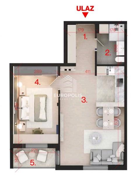 2.0 stan, kvalitetna novogradnja ID#9163
138.000 €