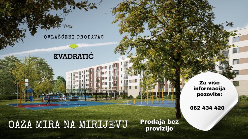 Mirijevo III, II sp, 41m2, EG, Bez Provizije
90.524 €