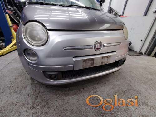 Fiat 500 branik prednji sivi