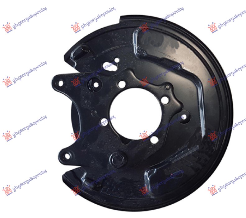 ZASTITA ZADNJEG KOCIONOG DISKA (PRECNIK DISKA 269mm) Leva str. TOYOTA COROLLA H/B-L/B 2002-2004 (E 12) (OEM: 4650420070)