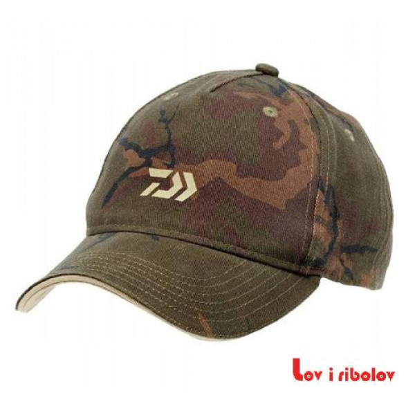 Kacket Daiwa CARP CAMO PEAKED CAP (18865-605)