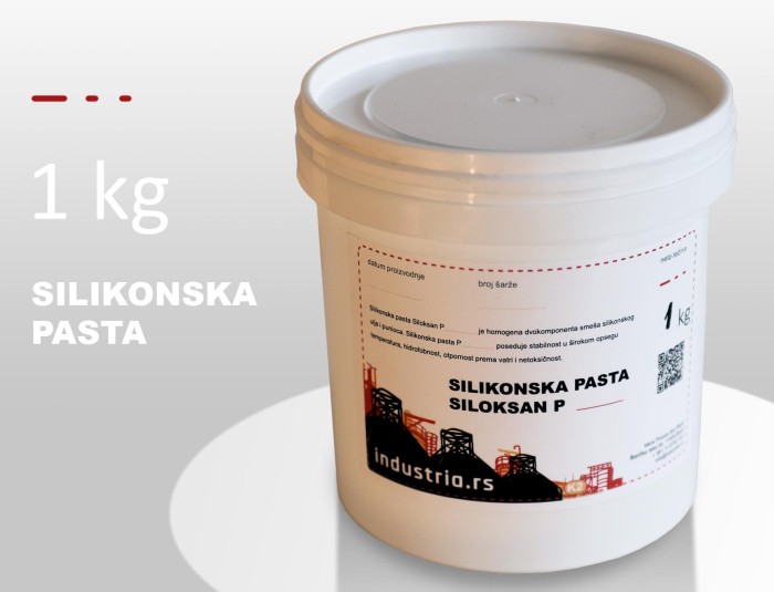 Silikonska pasta Siloksan P1 1kg