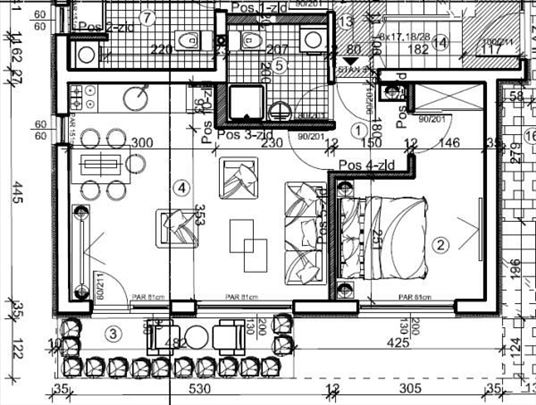 Jednoiposoban stan na Paliluli ID#7807