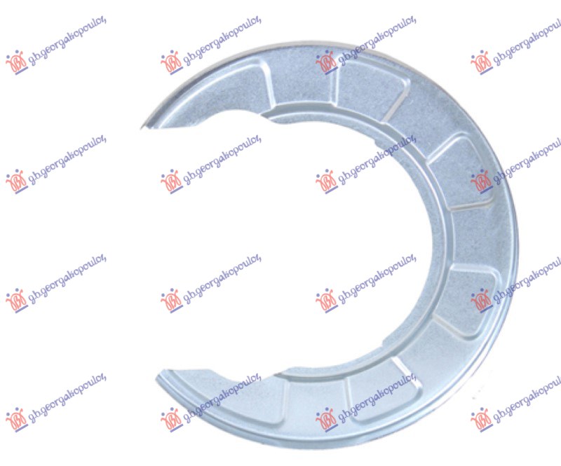 ZASTITA ZADNJEG KOCIONOG DISKA (NOSAC ZASTITE) (PRECNIK DISKA 302mm) KIA RIO 2005-2011 (JB) (OEM: 582521G300)