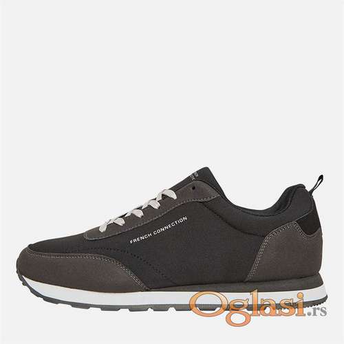 French Connection Mens Wen Logo Trainers - 2 boje