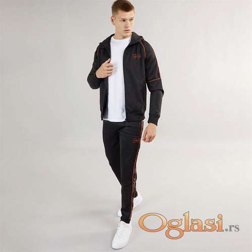 Crosshatch Men's Kraftworks Tricot Tracksuit