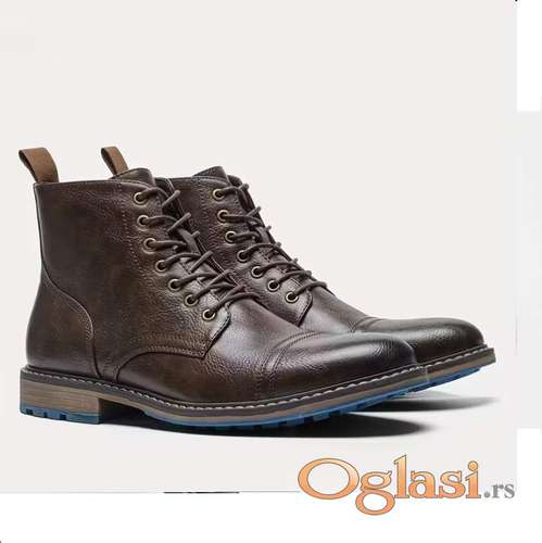 Men's Versatile Classic Denim Work Boots - 2 boje