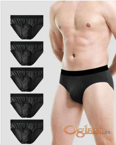5-Pack Men's Cotton Briefs - 100% Cotton