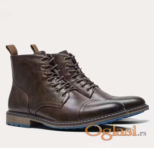 Men's Versatile Classic Denim Work Boots - 2 boje
